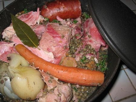 Petit salé aux lentilles vertes du Puy À Découvrir