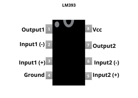 LM393 Low Power Low Offset Voltage Dual Comparator Electronic