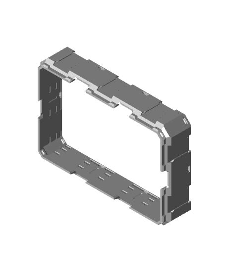 3x2x0 5 full multipoint rail universal click in multibin shell