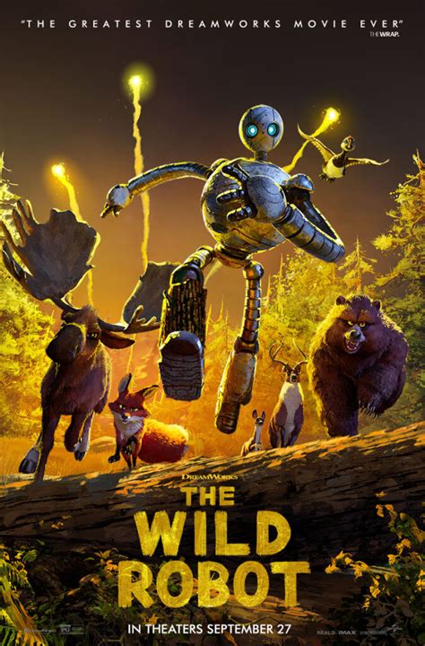 The Wild Robot From Dreamworks Animation Heart Soul