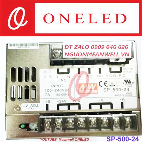 Bộ Nguồn Dạng Tĩnh SP-500-24 - 0909153888 Meanwell HCM Hà Nội