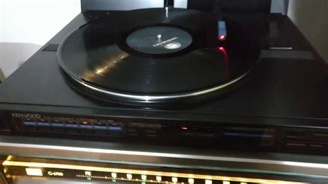 Kenwood Kd 75f Automatic Tangencial Program Turntable Youtube