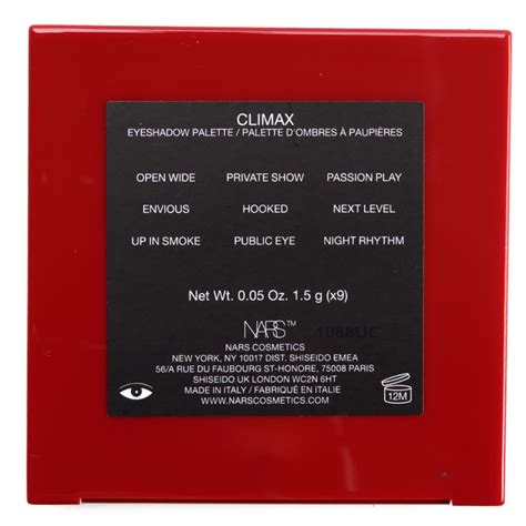 Nars Climax Eyeshadow Palette Review And Swatches