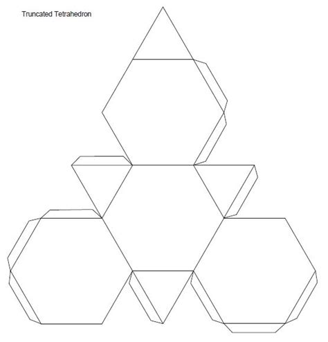 ¿para Qué Futuro Educamos Tetraedro Truncado Para Armar