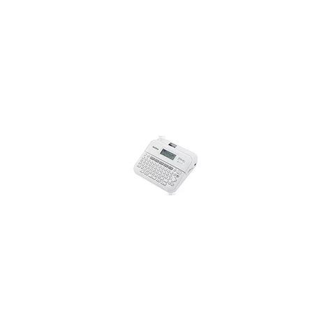 User Manual Brother P Touch D410 English 121 Pages