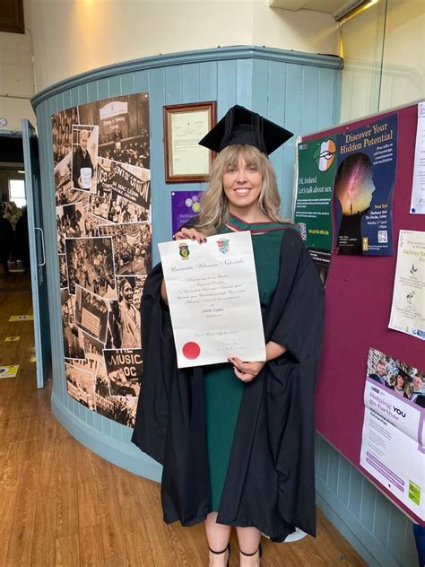 Im Delighted To Have Graduated From National University Of Ireland