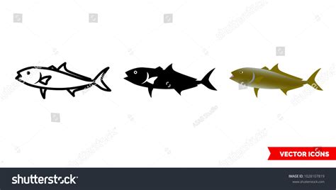 Yellowtail Fish Over 278 Royalty Free Licensable Stock Vectors