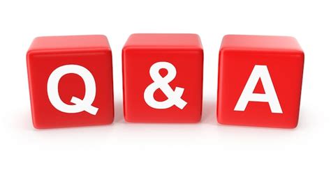 Concepto De Pregunta Y Pregunta Foto Premium