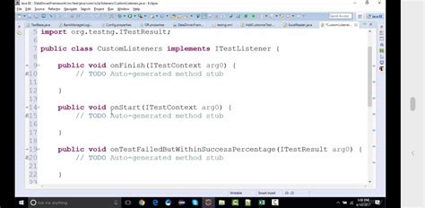 Selenium How Get Driver Instance In Listener Class Stack Overflow