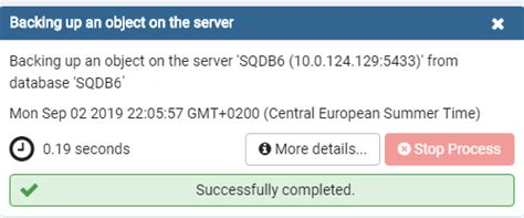 Backup Of Internal And External Postgresql Database Ysoft Safeq