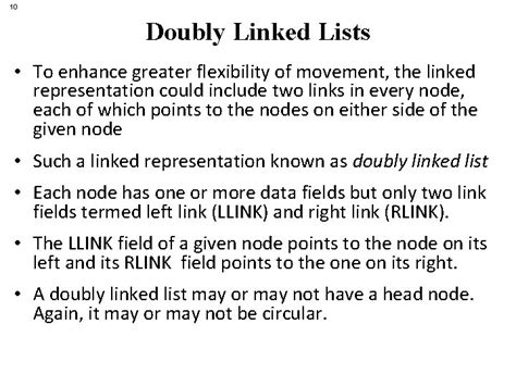 1 linked lists chapter 6 2 outline introduction