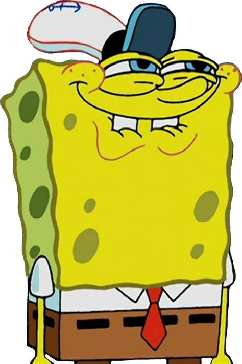 Spongebob With A Smirk Face Vector By Mrtoonlover83 On Deviantart