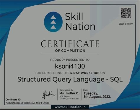 Sql Dbms Skillnation Dataanalytics B Naga Lakshmi