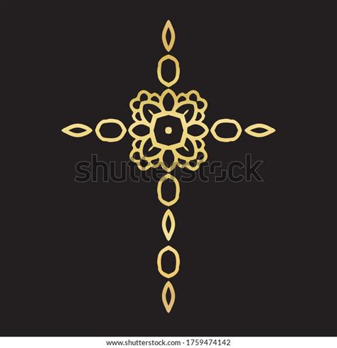 5 Flourish Embellishment Religious Symbol Stock Vectors And Vector Art