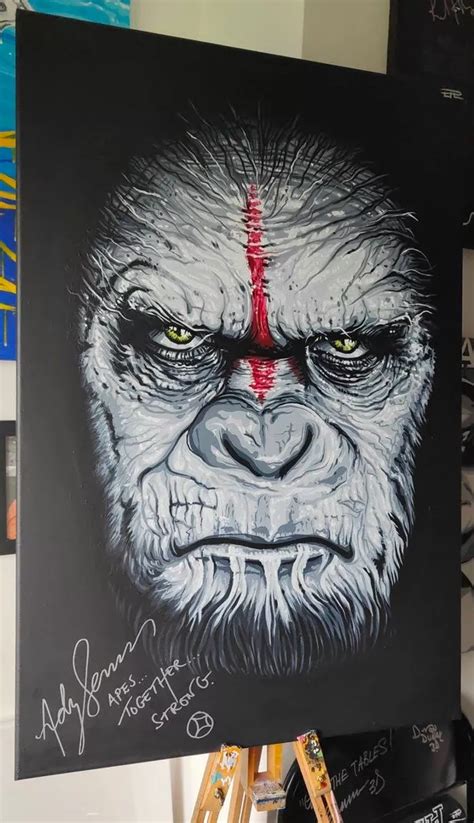 Artist David Mcdonagh Wows The Batman And Lord Of The Rings Star