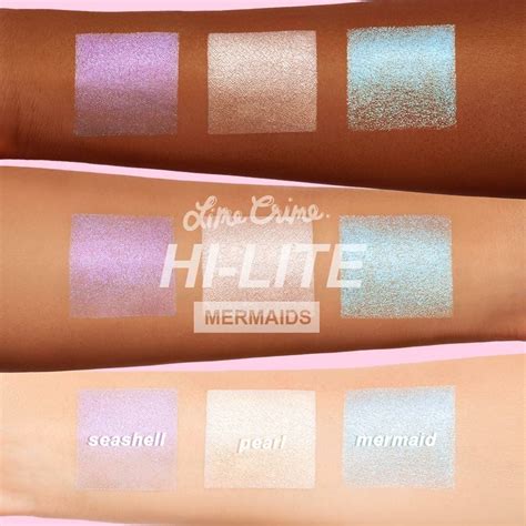 Lime Crime Hi Lite Mermaids Makeup News Makeup Blog Makeup Art Blue