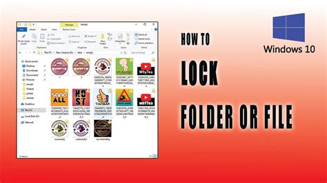 How To Lock Folder On Windows 10 2020 Youtube