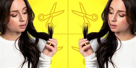 How To Get Rid Of Split Ends With A Helpful Tiktok Hack Yourtango