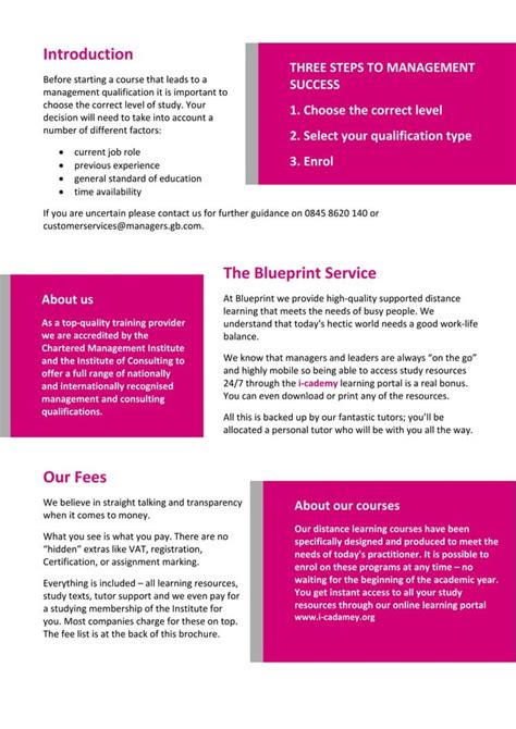 Guide To Cmi Level 7 Award Certificate Diploma And Extended Diploma In