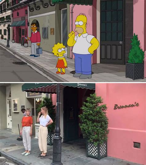 Les Simpson Elles Se Prennent En Photo Pour Reproduire Des Scènes De