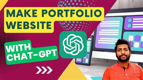 How I Created My Portfolio Website Using Chat GPT Without Coding In Hindi Chatgpt Create
