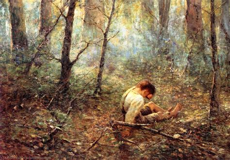 Artwork Replica Lost 1907 By Frederick Mccubbin 1855 1917 Australia