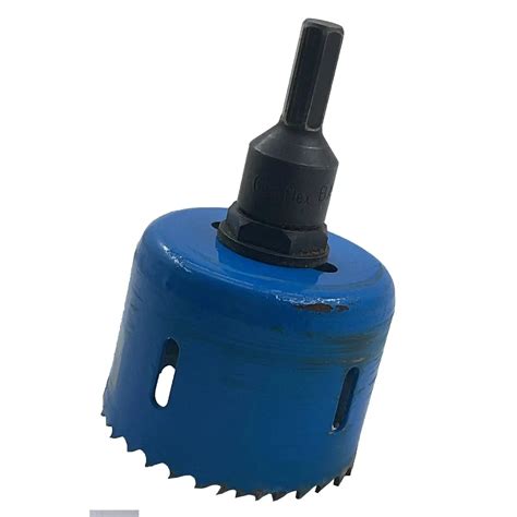 Hole Saw With Arbor Bi Metal 60mm Blue H1050600 Sutton Tools