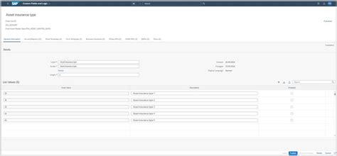 Asset Accounting Fi Aa Insurance Values In Sap Sap Community