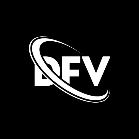 Dfv Logo Dfv Letter Dfv Letter Logo Design Initials Dfv Logo Linked With Circle And Uppercase