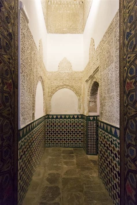 Interior Of Alcazar De Los Reyes Cristianos In Cordoba Stock Image