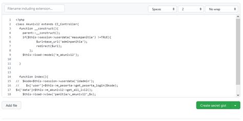 Cara Menampilkan Syntax Program Kedalam Page Di Github Miswan Buku