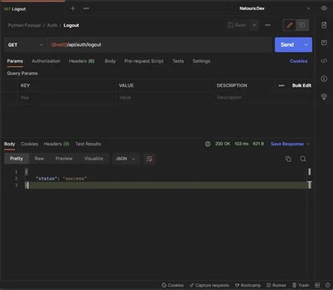 RESTful API With Python FastAPI Access And Refresh Tokens