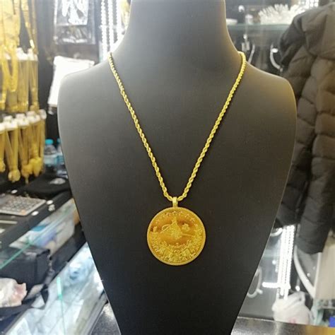 Zarif Gold İmitasyon Altın Kaplama Beşibirlik Reşat Kolye Fiyatı