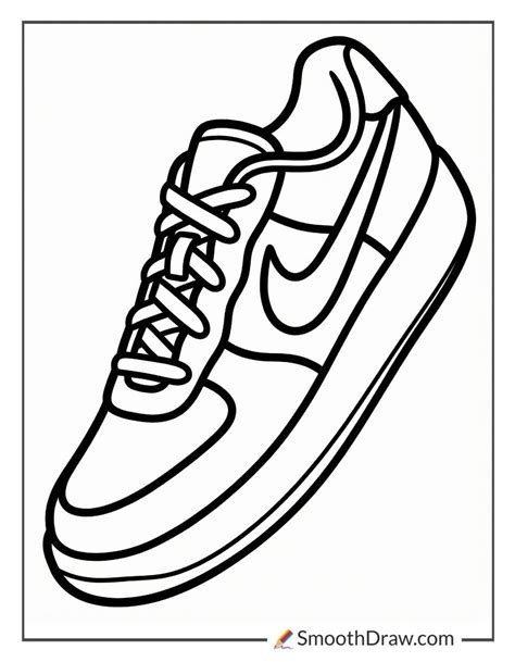 47 Nike Coloring Pages Print Free Today