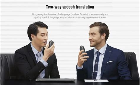 F Multi Language Intelligent Instant Voice Translator Real Time