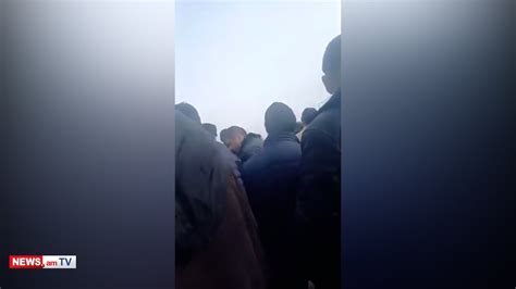 Վարդենիսցիները փակել են քաղաք մտնող ճանապարհը Youtube