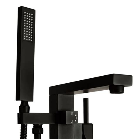 Akdy Double Handles Floor Mounted Freestanding Tub Filler With