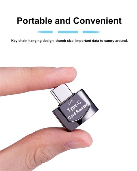AUTRES PERIPHERIQUES USB Type C To TF Black Lecteur De Carte Micro USB