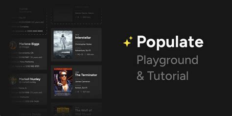 Populate Playground Figma