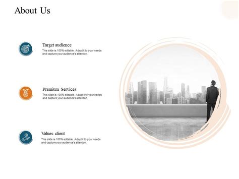 About Us Target Audience Ppt Powerpoint Presentation Summary Microsoft