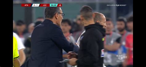 Coppa Italia Allegri Impazzisce Alla Fine Di Atalanta Juve Furiosa