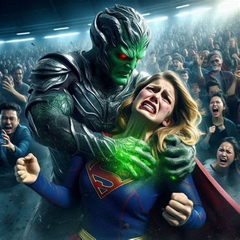 Supergirl Defeated 9 By Moon3713 On Deviantart