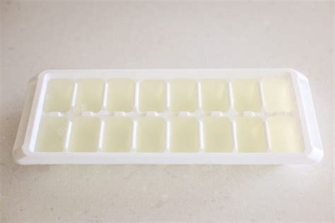 Lemonade Ice Cubes With Lemonade Milk And Pop