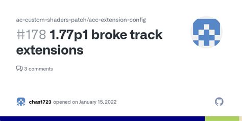 P Broke Track Extensions Issue Ac Custom Shaders Patch Acc Extension Config GitHub