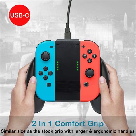 Joycon Comfort Grip For Nintendo Switch By Controller Game Accessories Handheld Joystick Remote