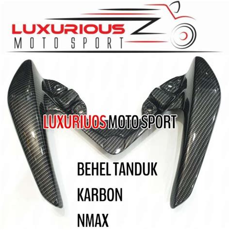 Promo Behel Tanduk Carbon Nmax Begel Tanduk Carbon Nmax Behel Carbon