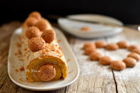 С нож и вилица в ръка Амарето руло с кестенов крем