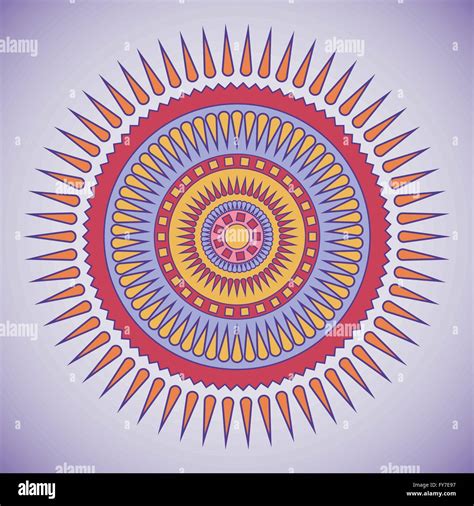 Tribal Circle Design Stock Vector Image And Art Alamy