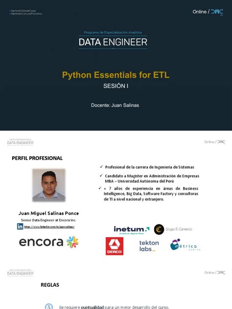 01 Dmc Pythonetl Pdf Python Lenguaje De Programación Cadena