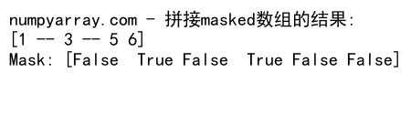 Numpy Concatenate
